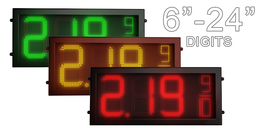 LED Gas Price Signs – Petro LED Signs
